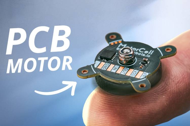 A DIY PCB Motor That Spins at 37,000 RPM